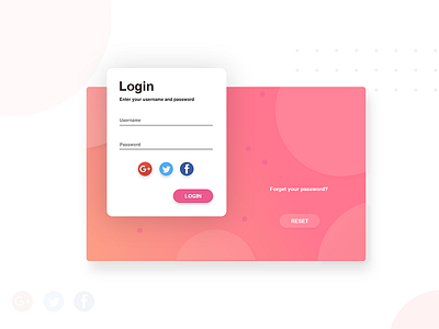 Form Login by fendy dc on Dribbble
