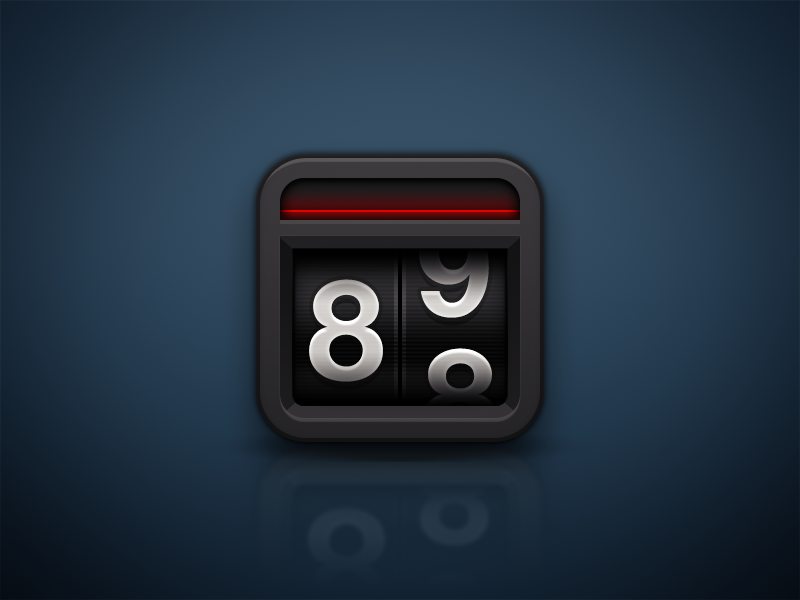 Counter Icon by Alvin Thong on Dribbble
