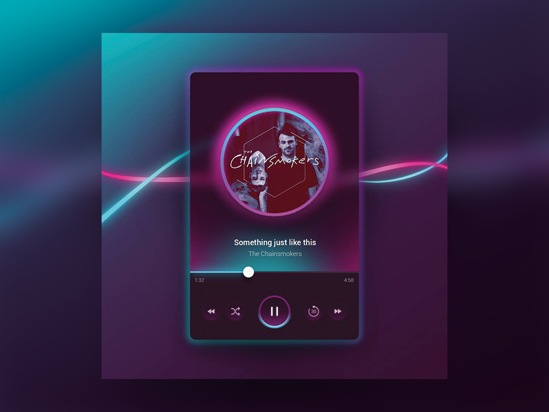 Music User Interface by au.m on Dribbble