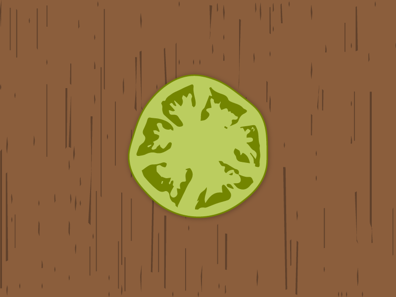 Green Tomato by Austin Knobloch on Dribbble