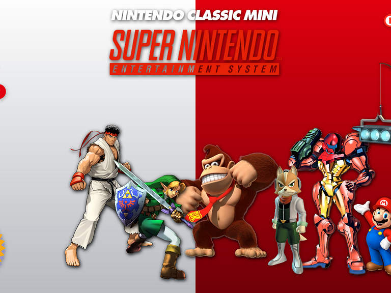 SNES Landing page by Stephanie Post on Dribbble