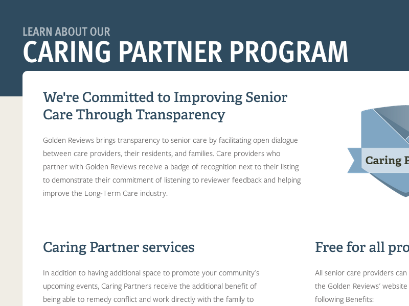 Caring Partners by Nicholas Evans on Dribbble