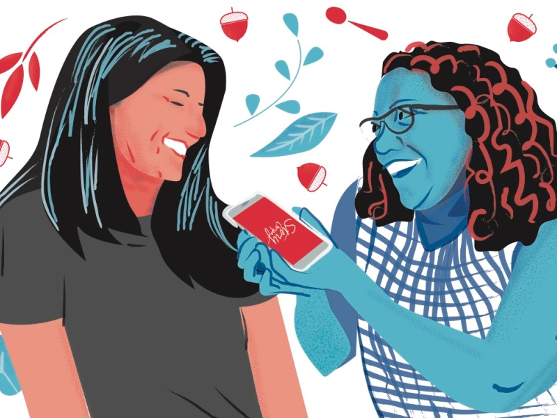 StoryCorps The Great Thanksgiving Listen illustration by Megan Jett on ...