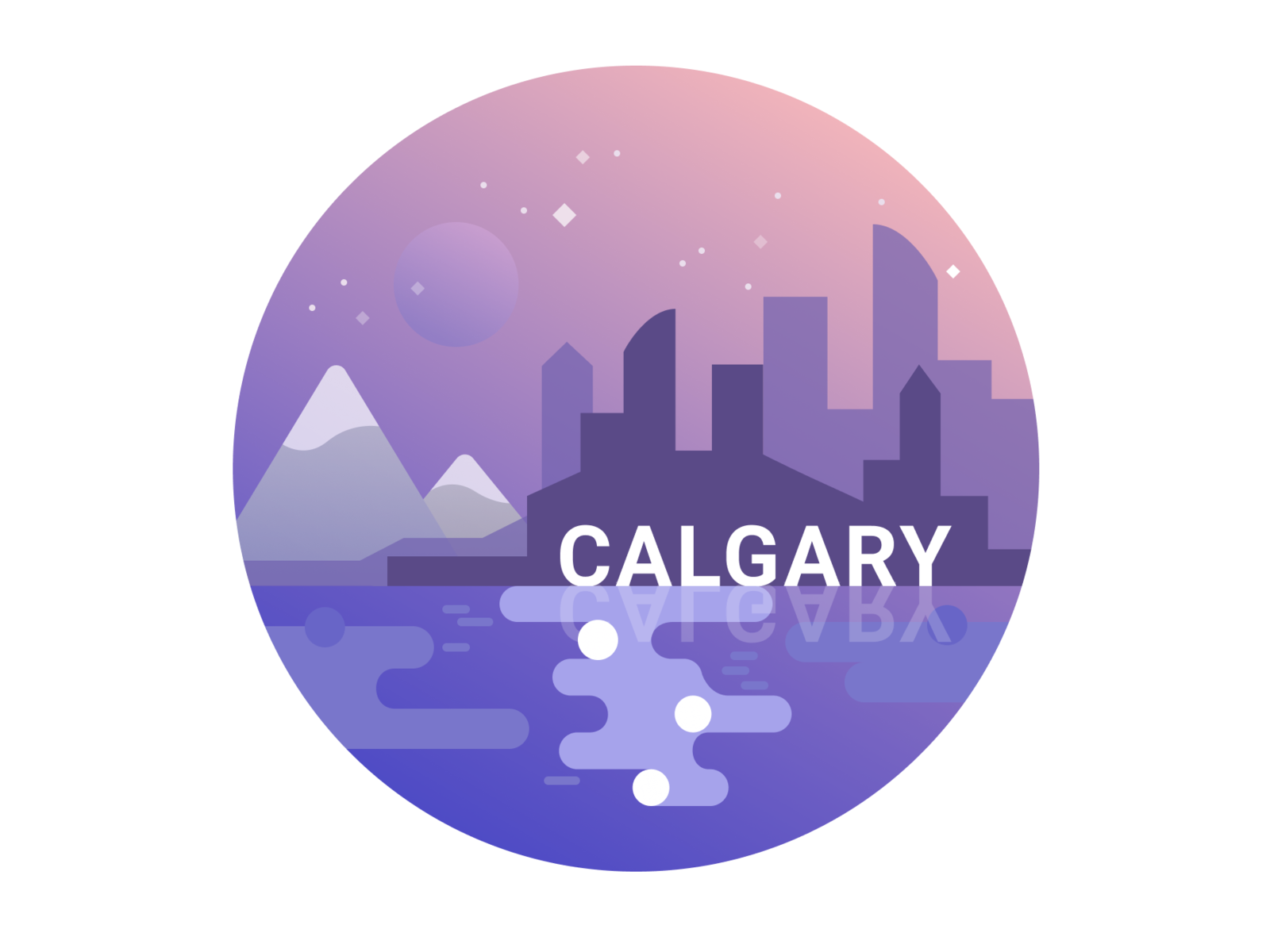 Welcome to Calgary by Daihan on Dribbble