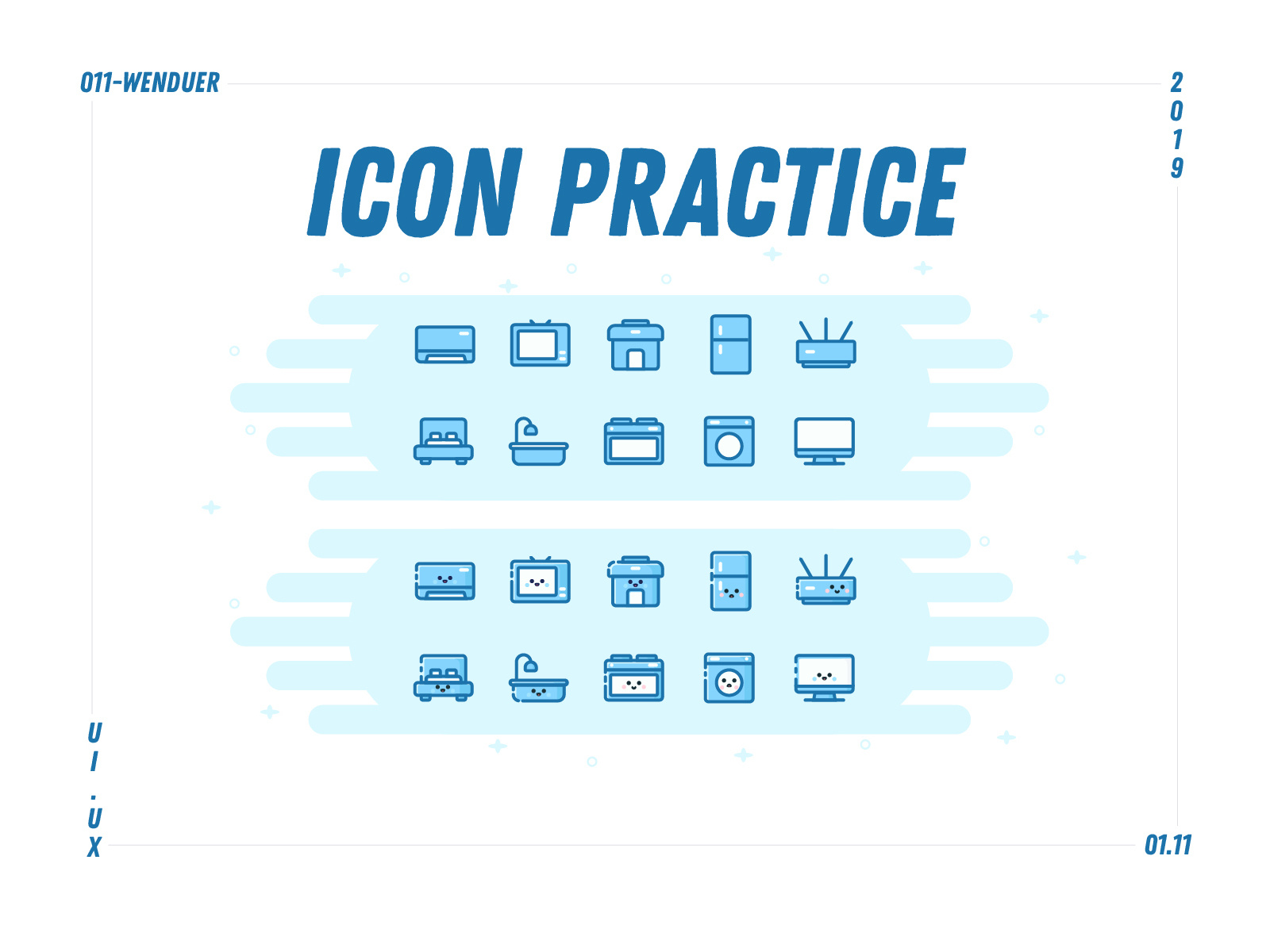 Icon practice by wenduer for Dreamotion on Dribbble