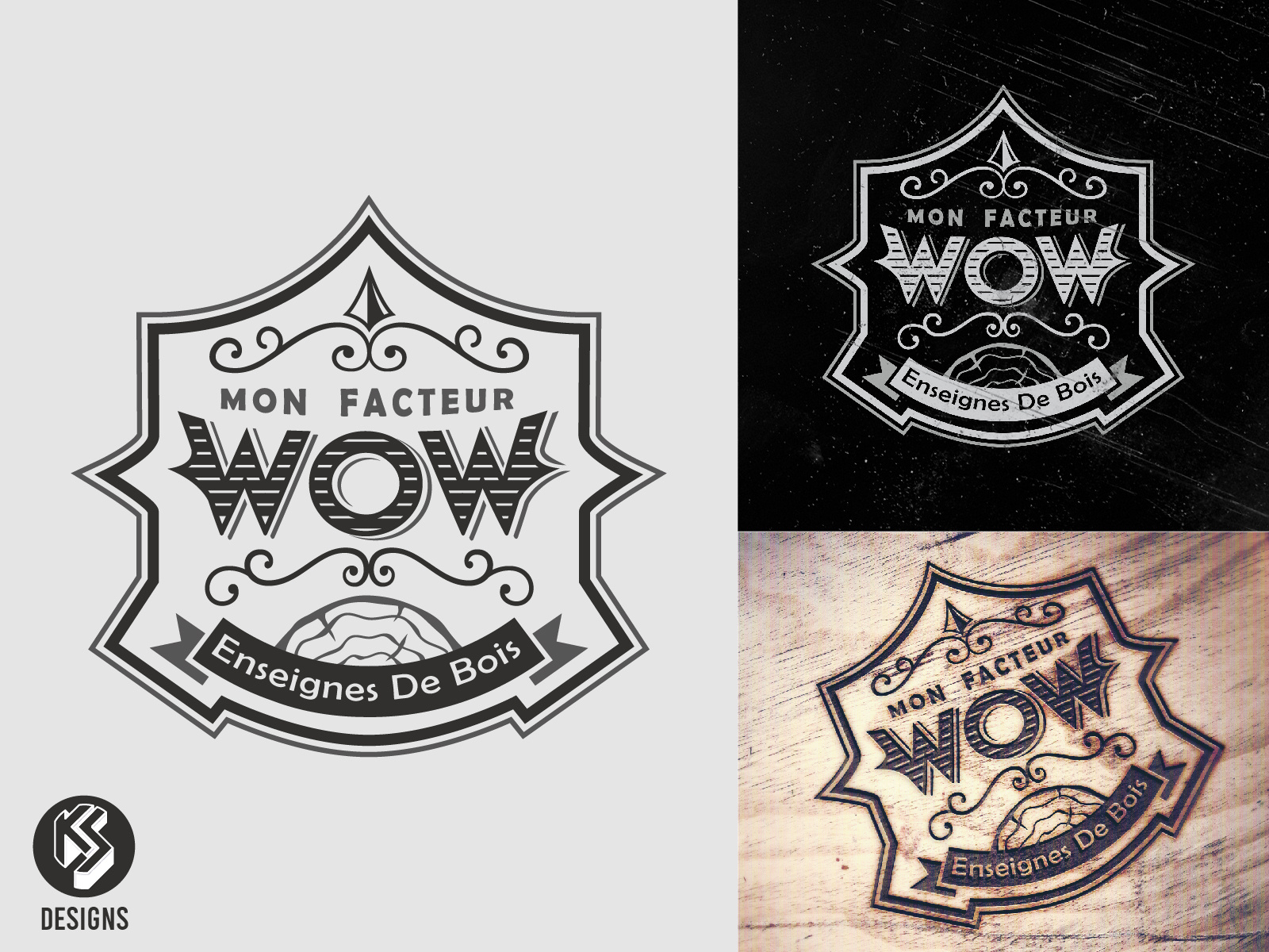 Mon Facteur Wow_Logo Design by Kevin sagoo on Dribbble