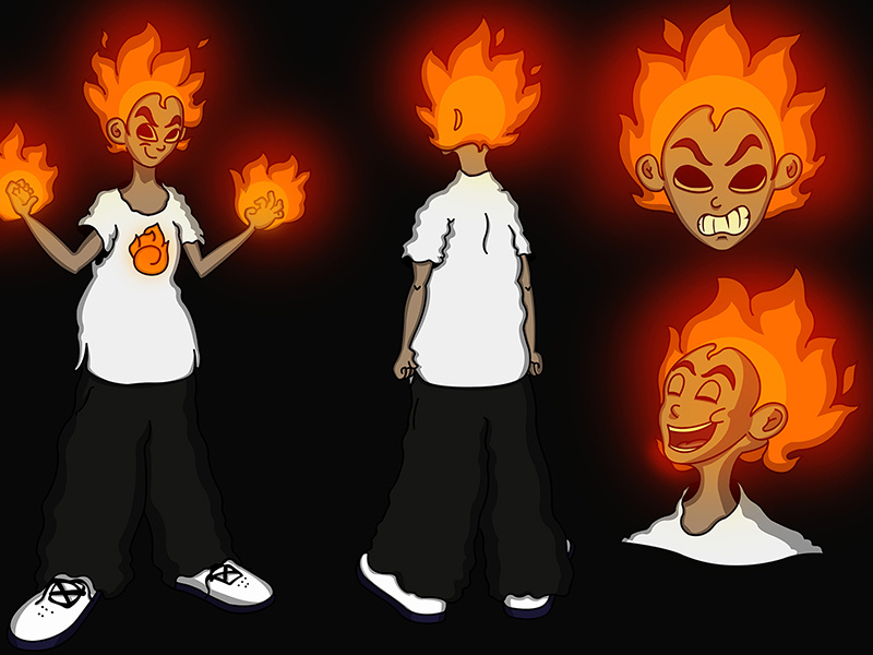 Fireboy_Character design by Kevin sagoo on Dribbble