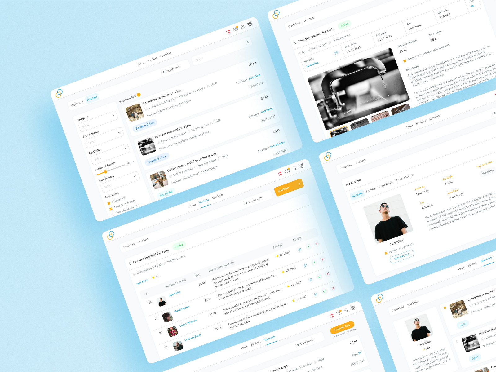 Job Posting and Management Portal by Creole Studios on Dribbble