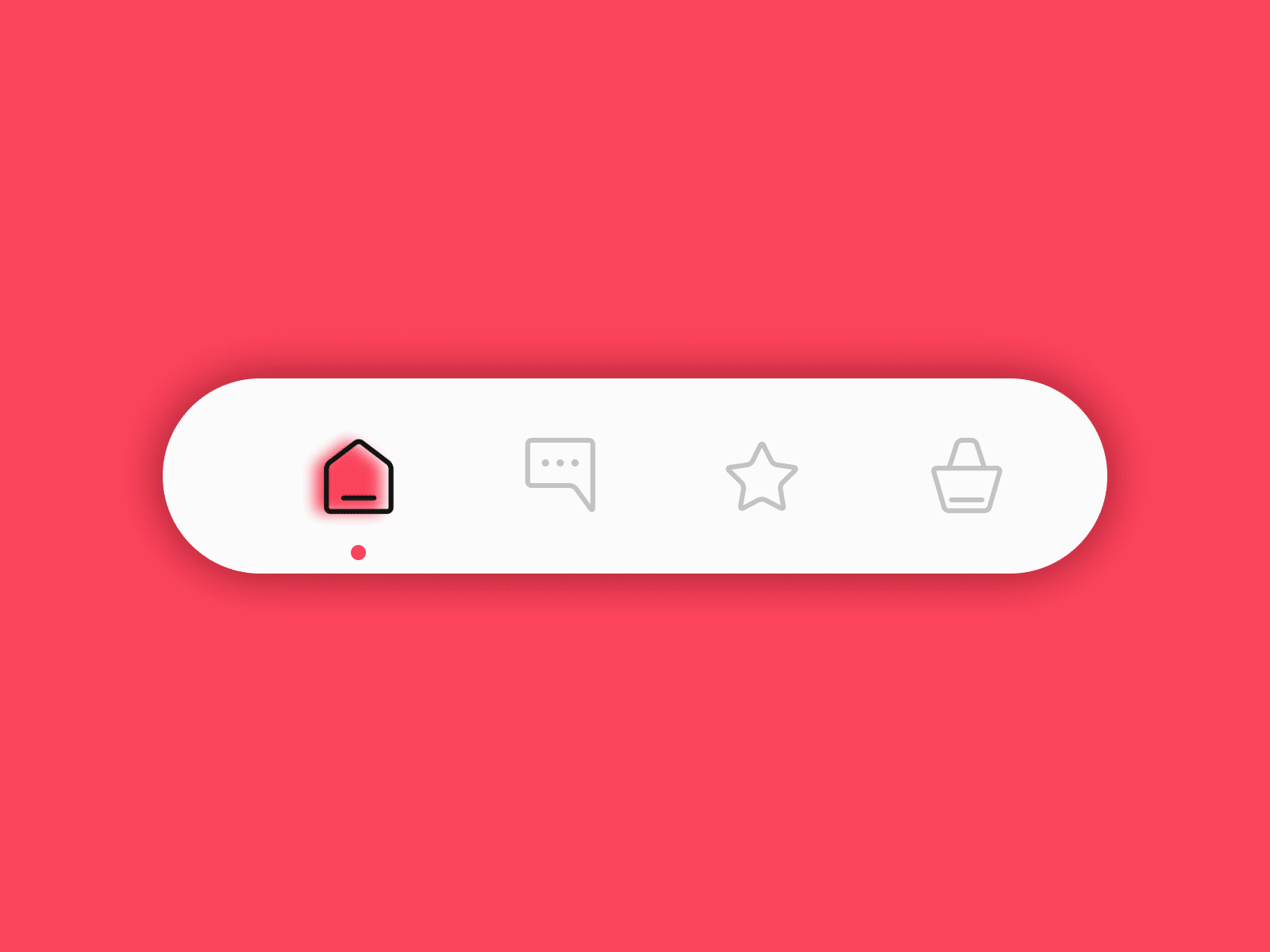 Tab Bar Navigation Animation by Creole Studios on Dribbble