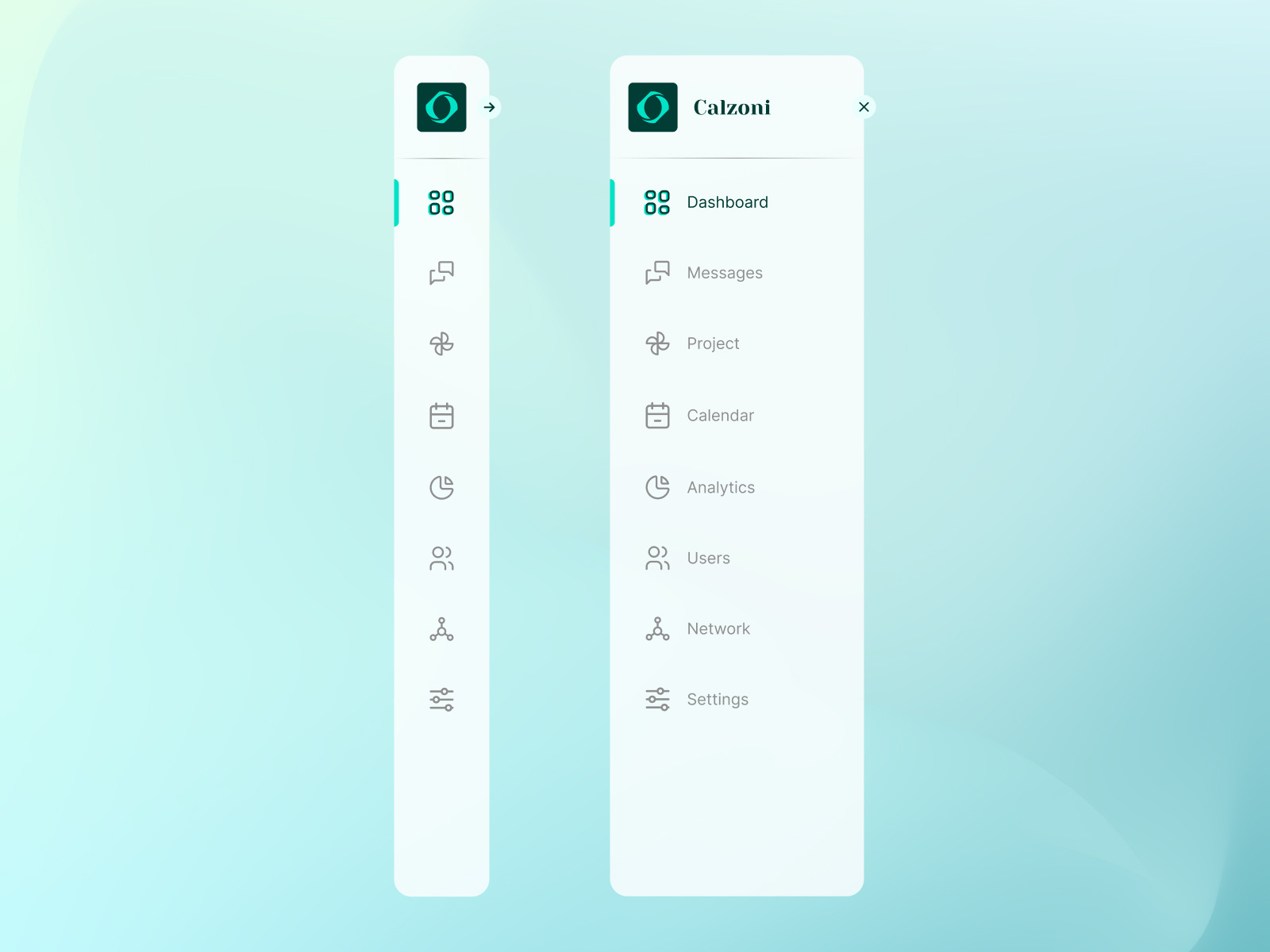 Dashboard Sidebar Exploration by Creole Studios on Dribbble