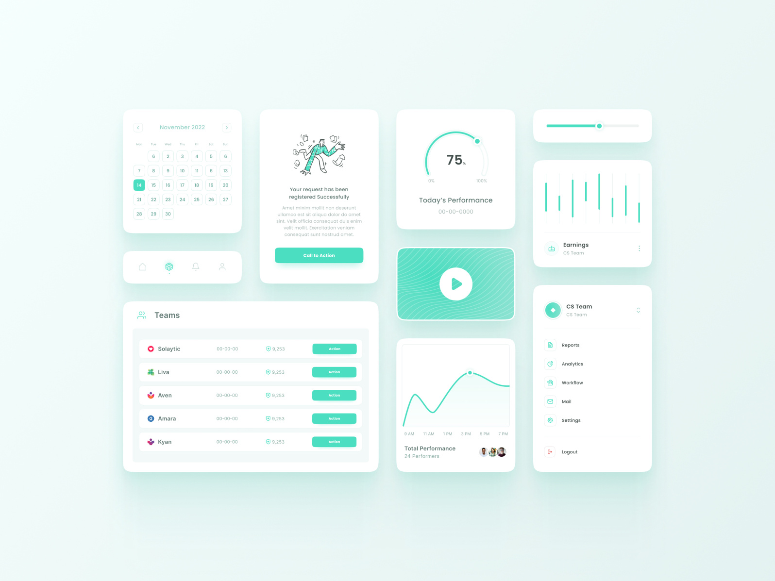 Ui Elements 📱 by Creole Studios on Dribbble
