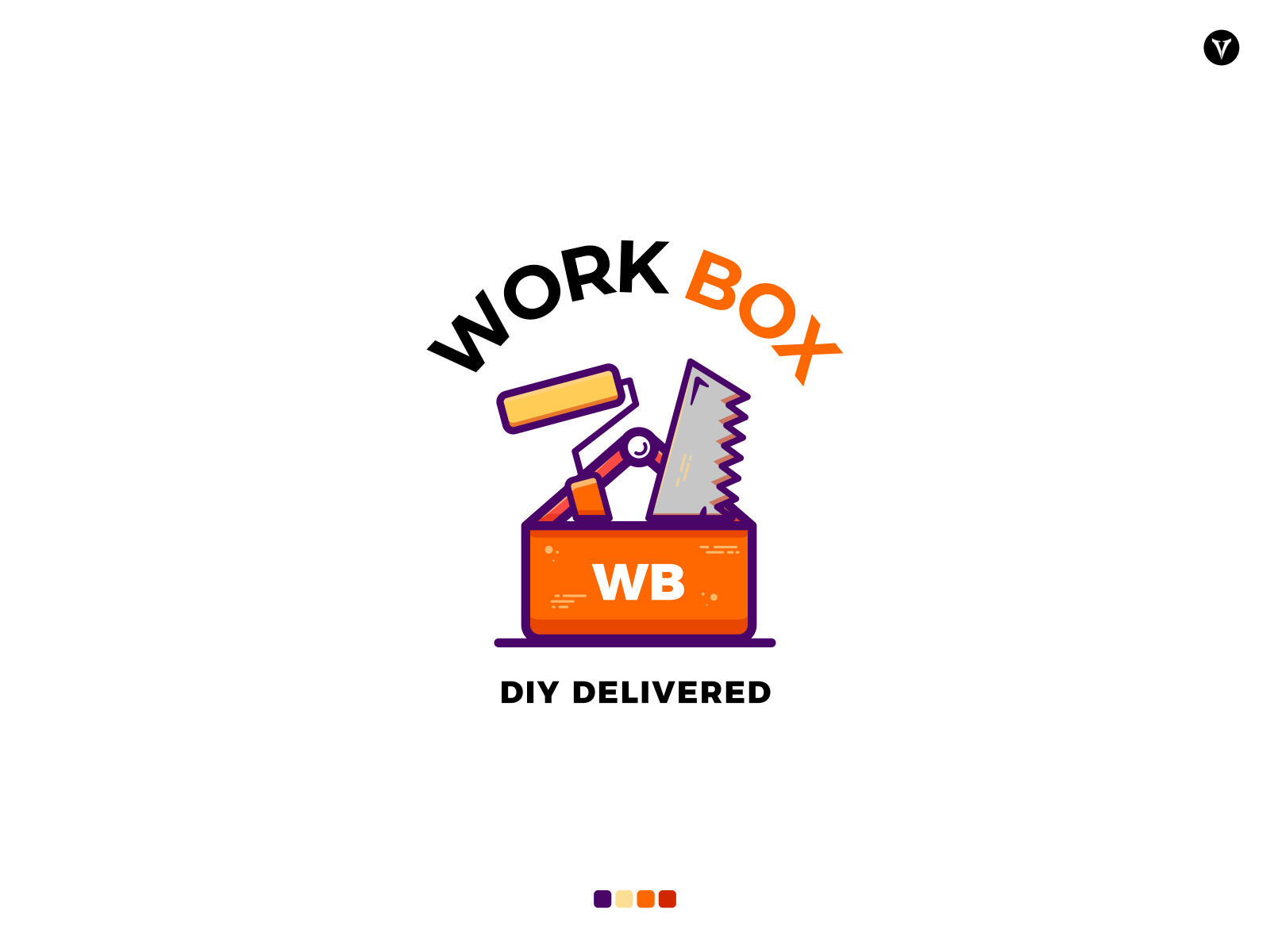 WorkBox logo design by Antohe Victor on Dribbble