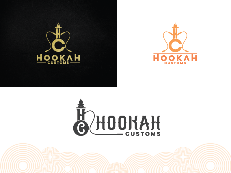 Hookah Logo by Design Think on Dribbble