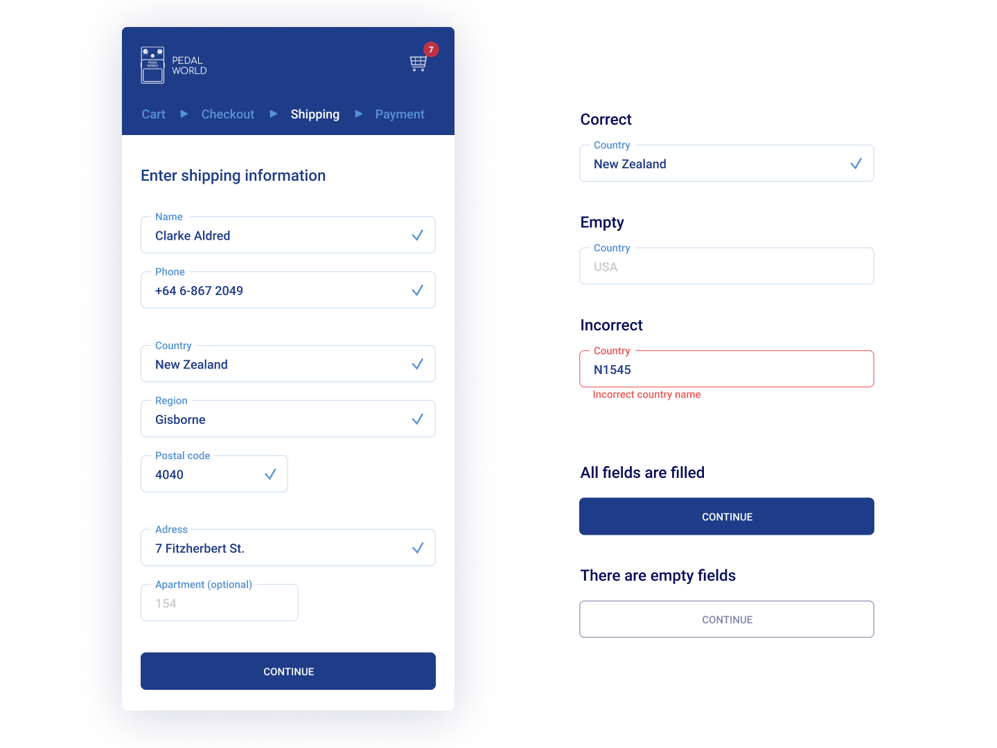 Figma #DailyUI #082 Form by Seva on Dribbble