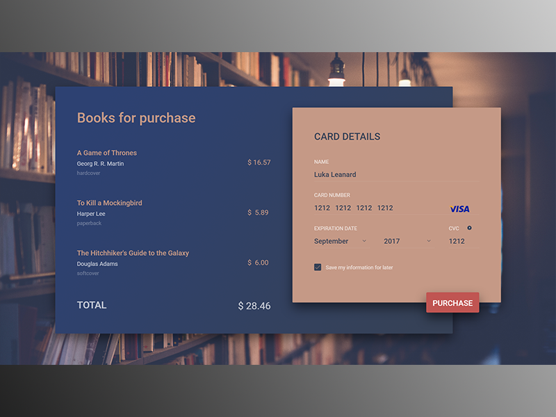 Daily Ui 002 by Luka Lenard on Dribbble