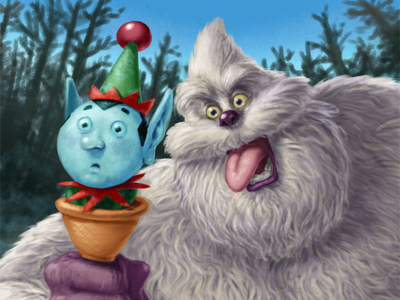 Frozen Elf by Dave Cockburn on Dribbble