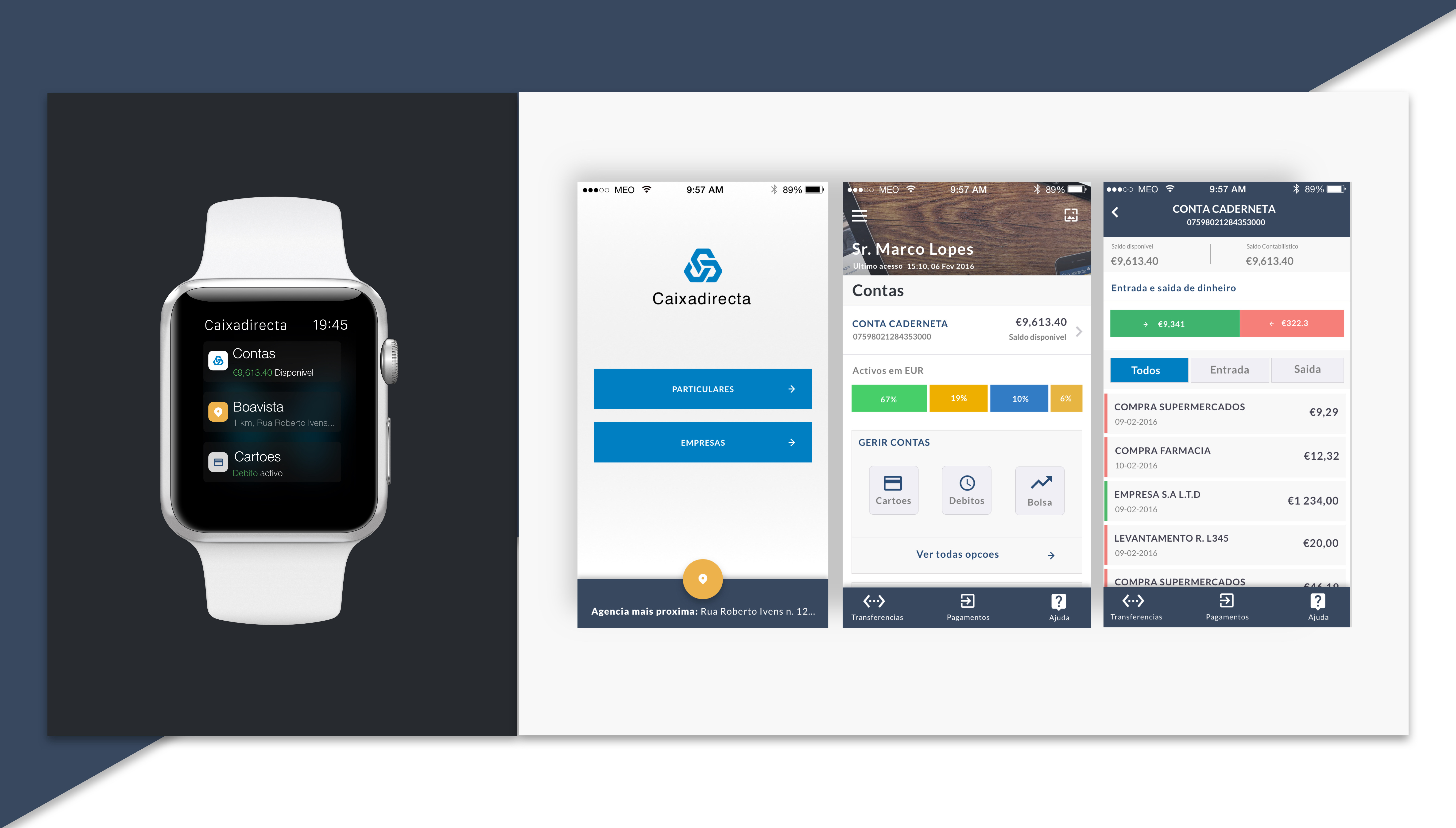 Digital Banking app case study by Marco da Silva on Dribbble