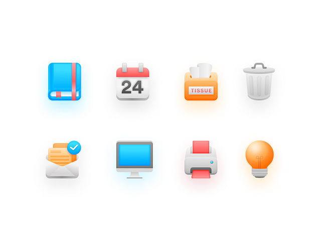 Office icon by indro for Sebo on Dribbble