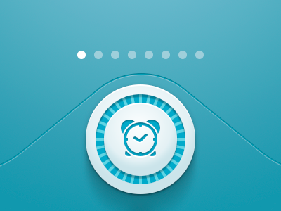 Alarm clock button by Johnatan Matos on Dribbble