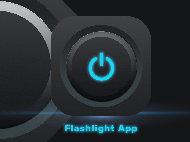 Flashlight App Icon by Makeno on Dribbble