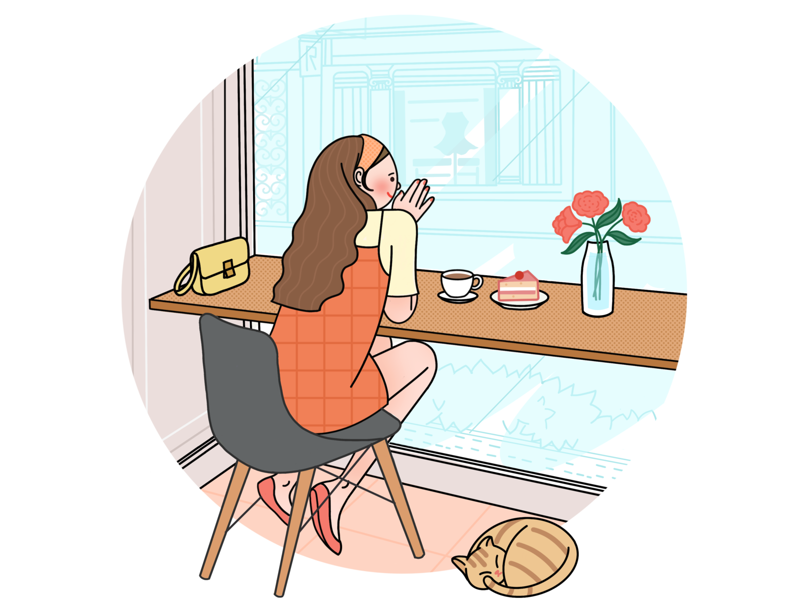 Afternoon Time by Jade on Dribbble
