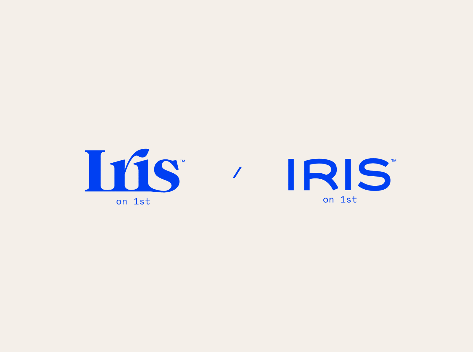 IRIS branding by Jon on Dribbble