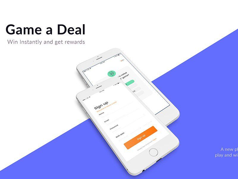 Mobile UI for Insta Game Platform by Nivi on Dribbble