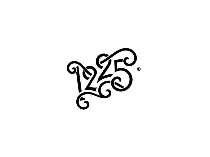 1225 Logotype by Yanky Perl on Dribbble
