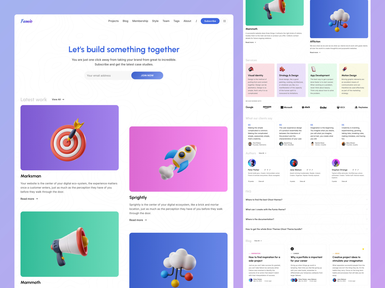 Bright Themes | Dribbble
