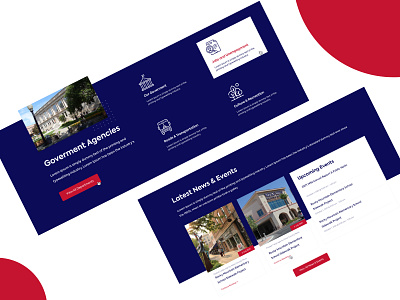 Government website design by Bhavik Suthar on Dribbble