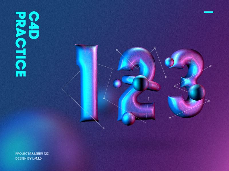 C4D practice by LAMJX on Dribbble