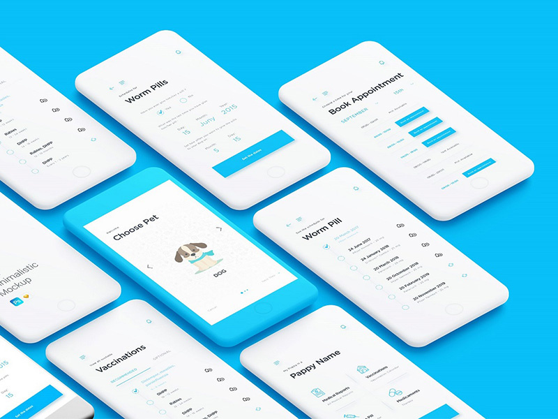 Vet Clinic Dribble by Alexandra Naceska on Dribbble