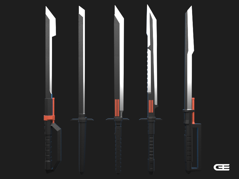 sword pack by Gehad El-baz on Dribbble