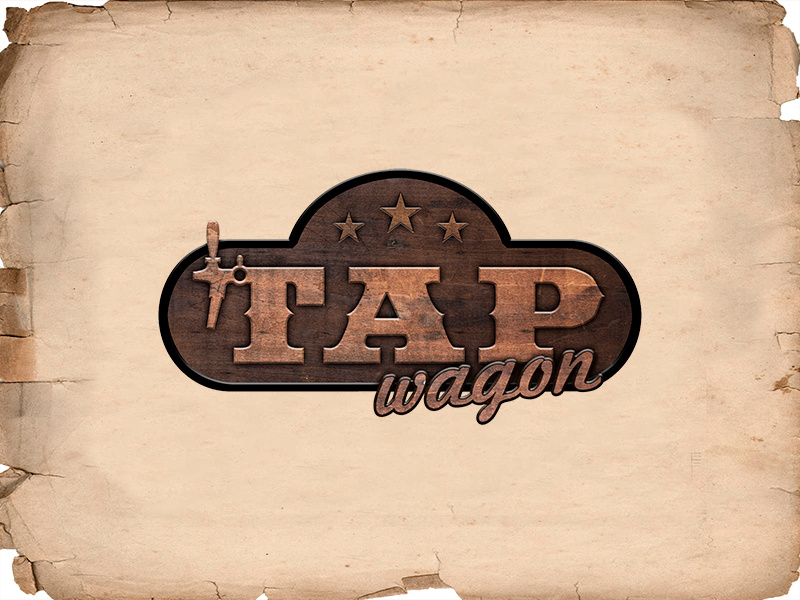 Tap Wagon Logo by Doug Huegel on Dribbble