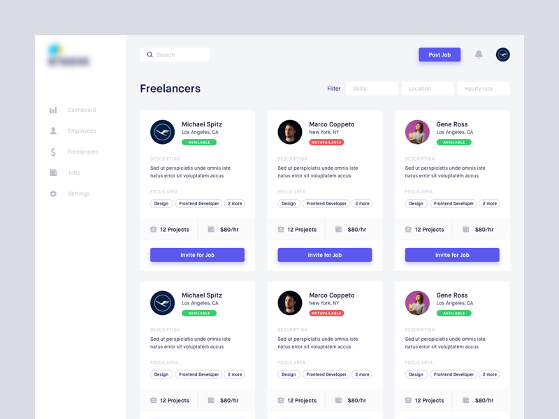 Find Freelancer Gig by Paresh Khatri on Dribbble