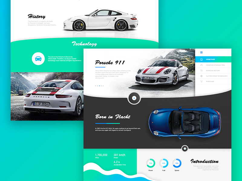 Browse thousands of Car Web images for design inspiration | Dribbble