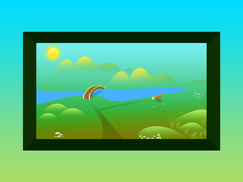 Free time illustrations by helen on Dribbble