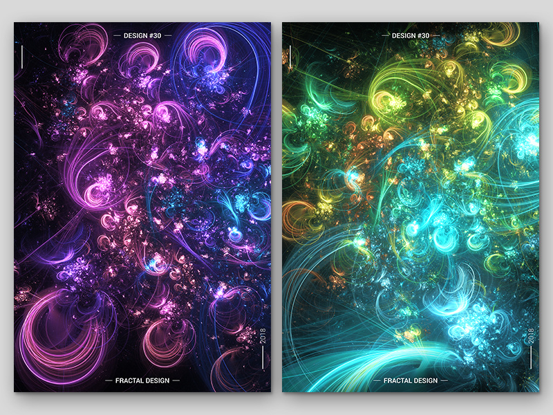 Fractal Poster Design Poster #30 by Elliot Pessah on Dribbble