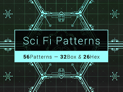 Science Fiction Patterns by Elliot Pessah on Dribbble