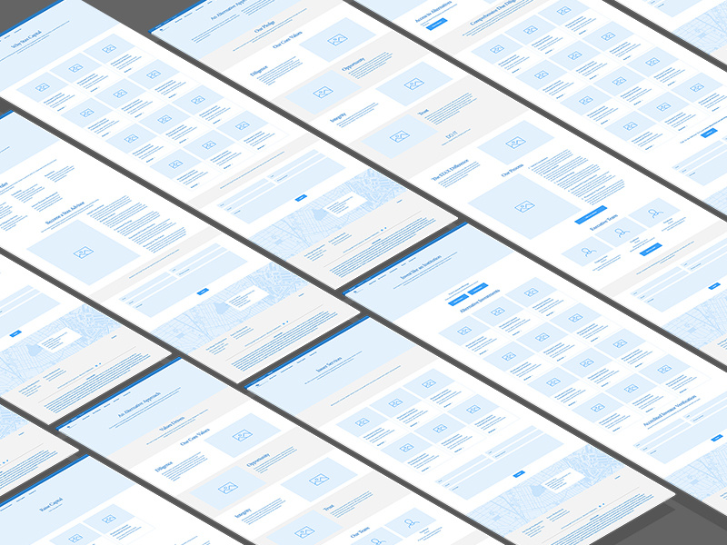 Wireframes by Elliot Pessah on Dribbble