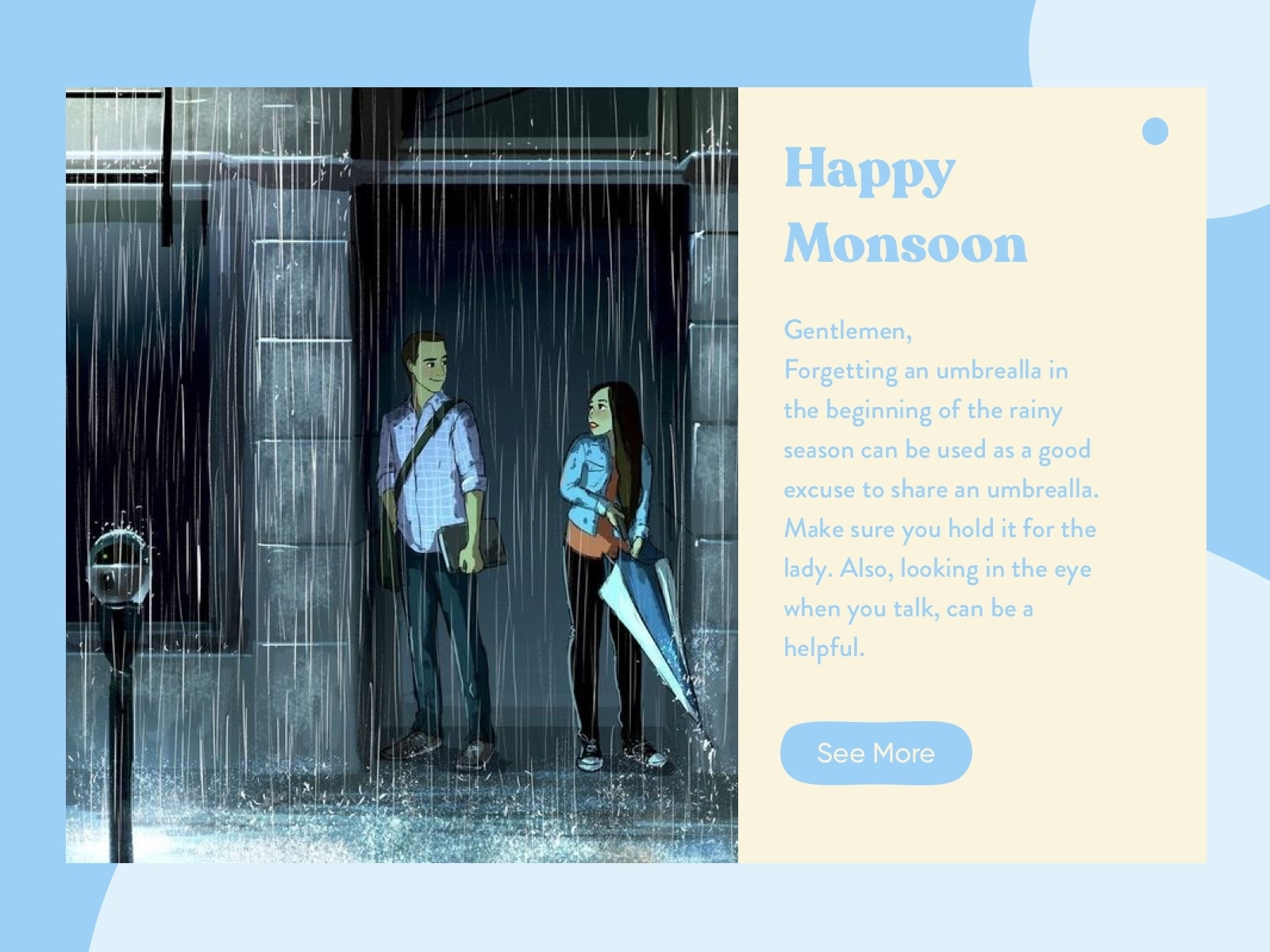 Happy Monsoon by Harry on Dribbble