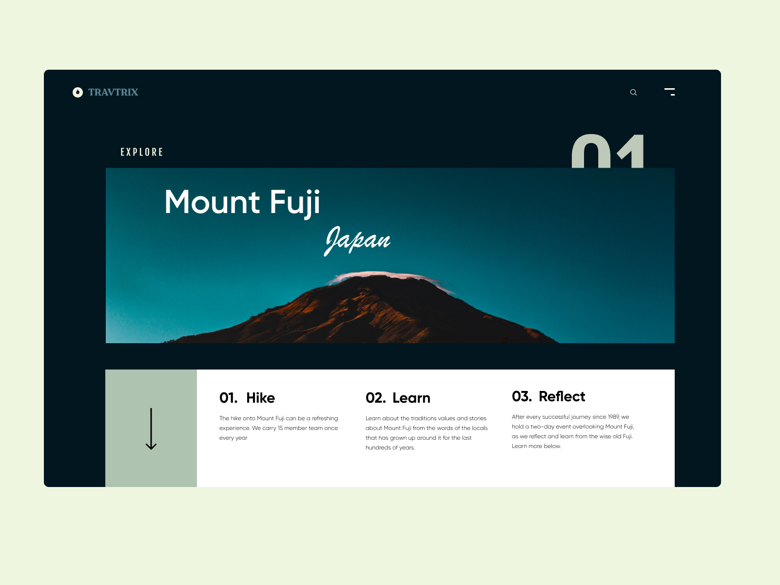 Mount Fuji by Harry on Dribbble
