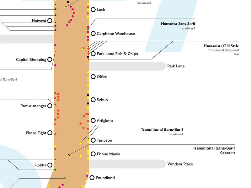 Queen Street Map by Connor Lyon on Dribbble