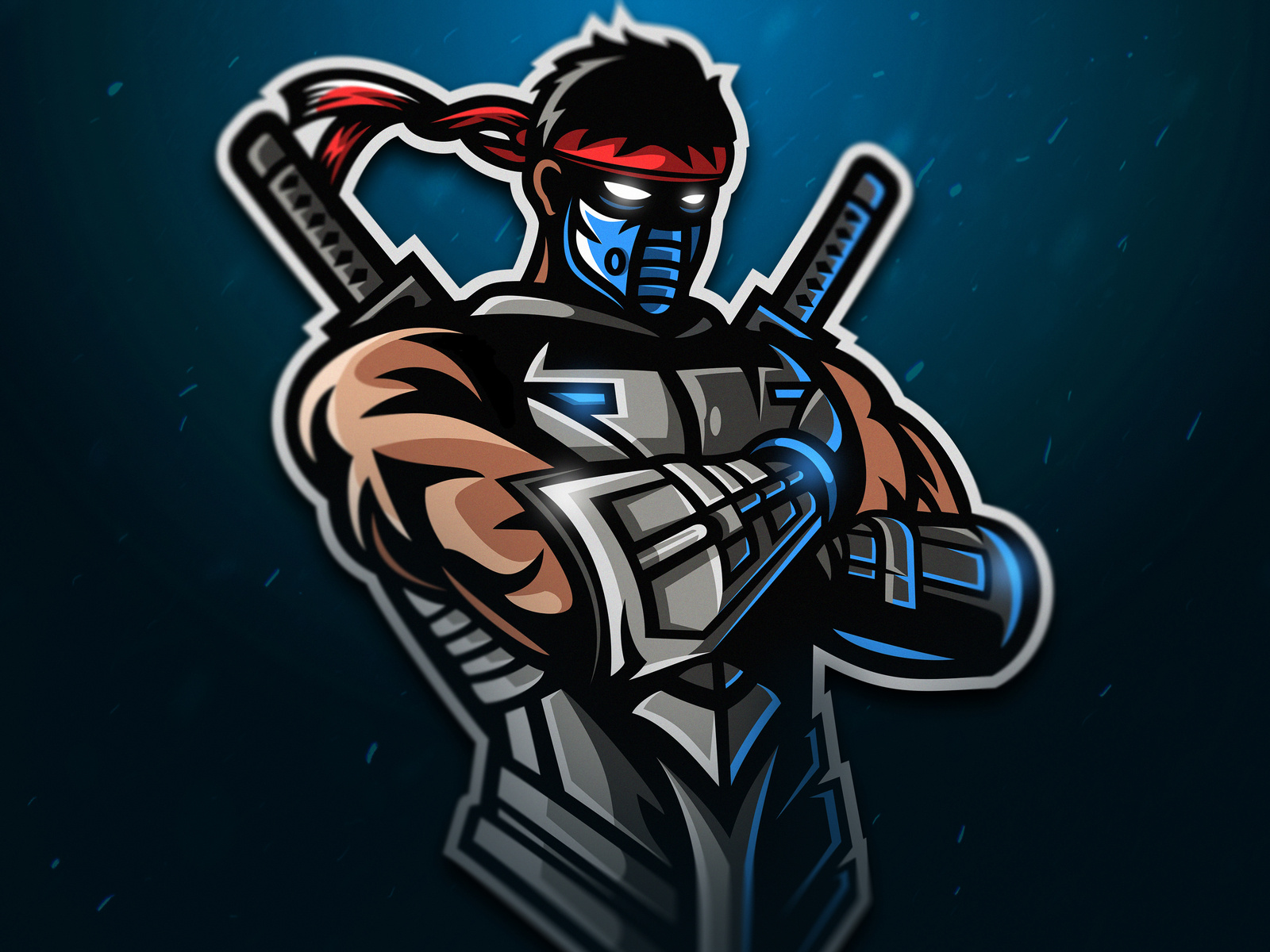 Ninja by Dmitry Krino on Dribbble