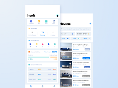 Intelligent Door Lock Part Interface by JiangYing on Dribbble