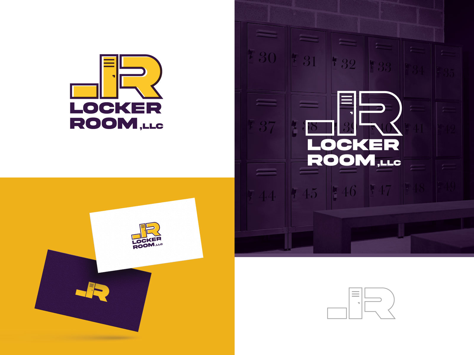 Locker Room - Logo Design Concept by Shoaib Hashmi on Dribbble