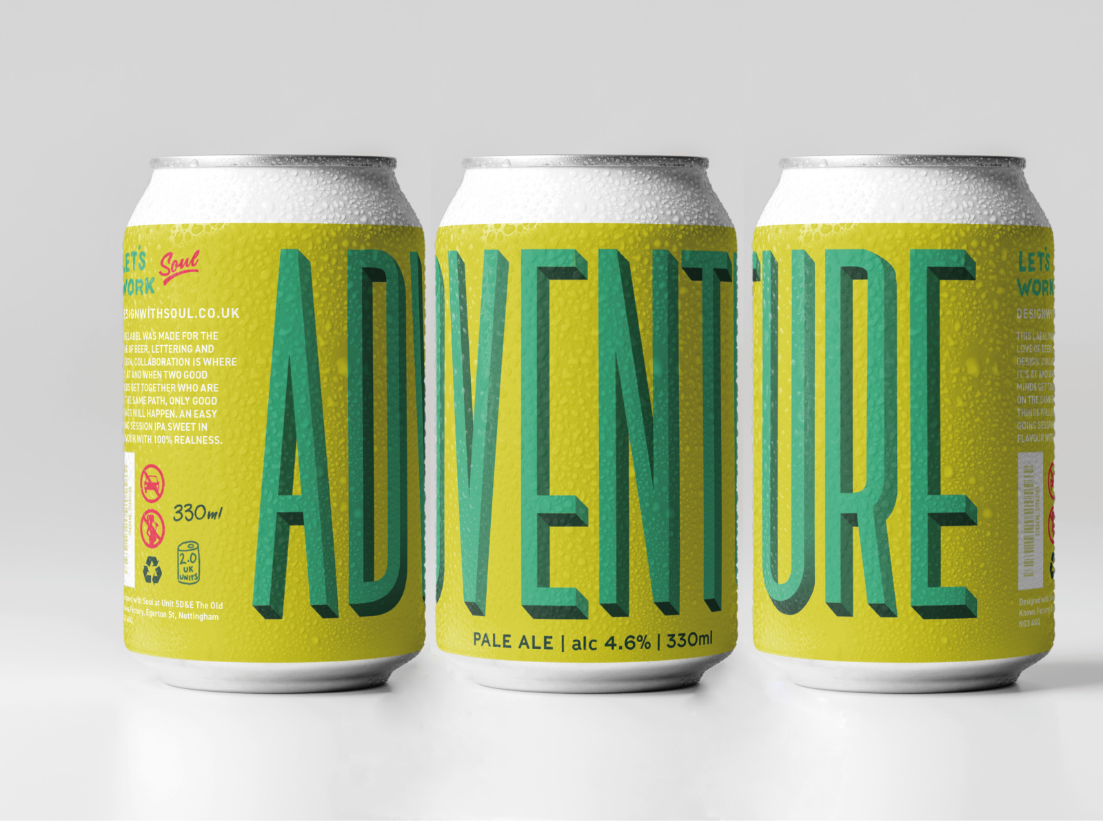 Craft beer can design by Paul Atchison on Dribbble