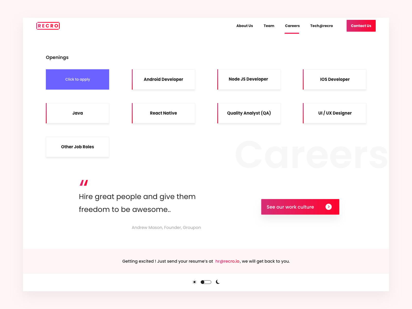 Career by Jithin RP on Dribbble
