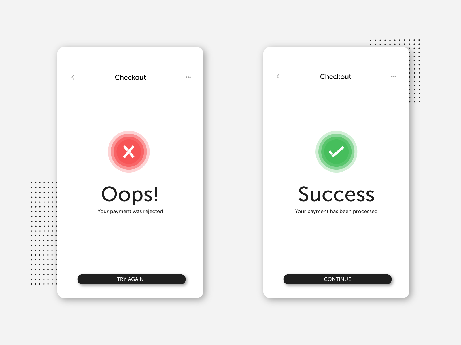 Daily UI Challenge | Flash Message by Xiomara Canizales on Dribbble