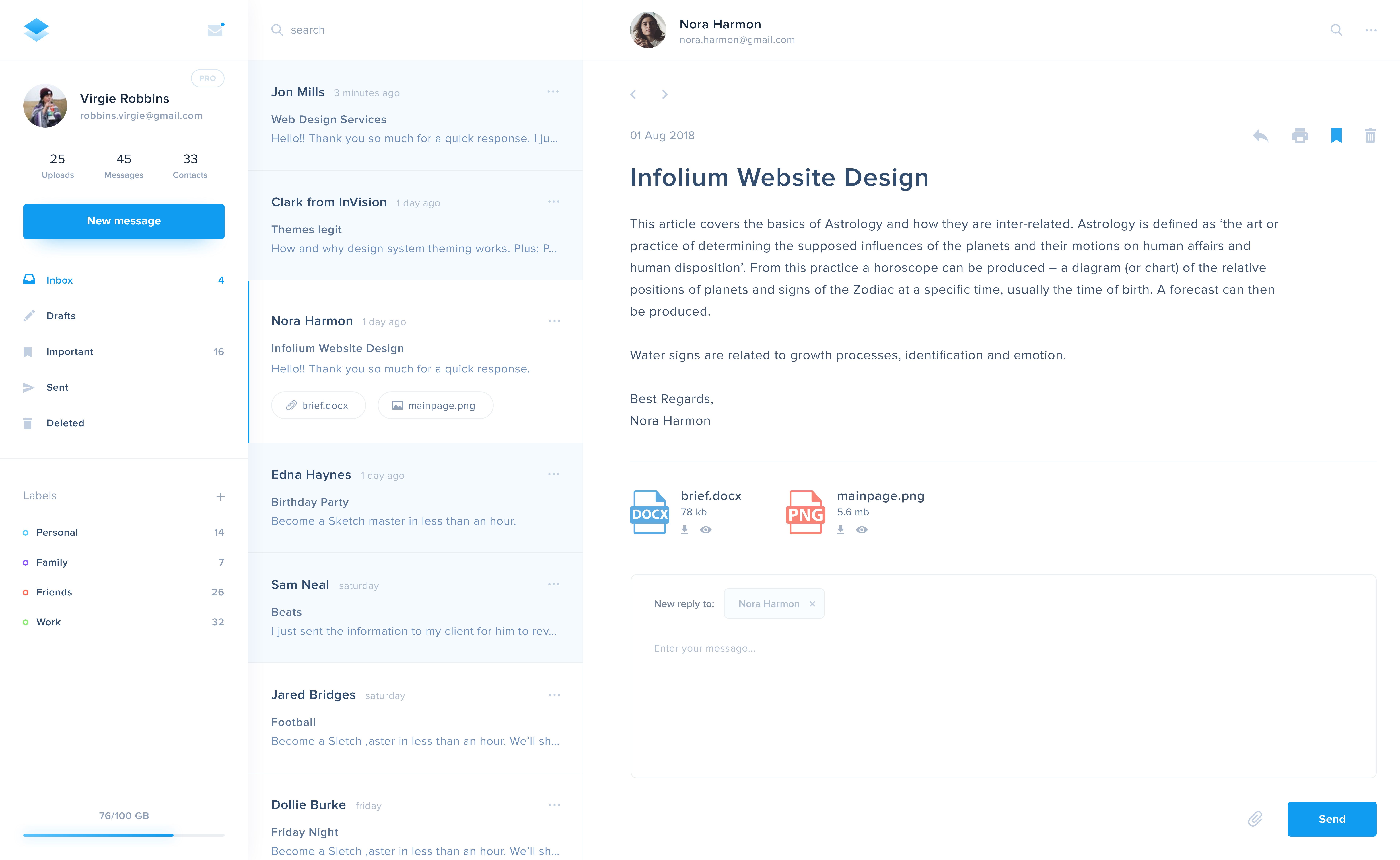 Dribbble - messages_4x.jpg by Artur Konariev 🇺🇦